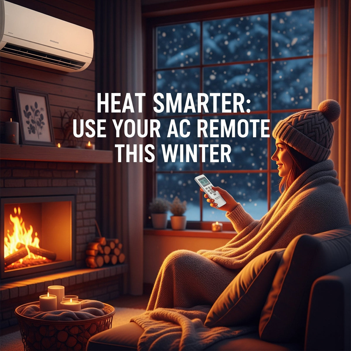 Heat Smarter: Use Your AC Remote This Winter — Battery Mate