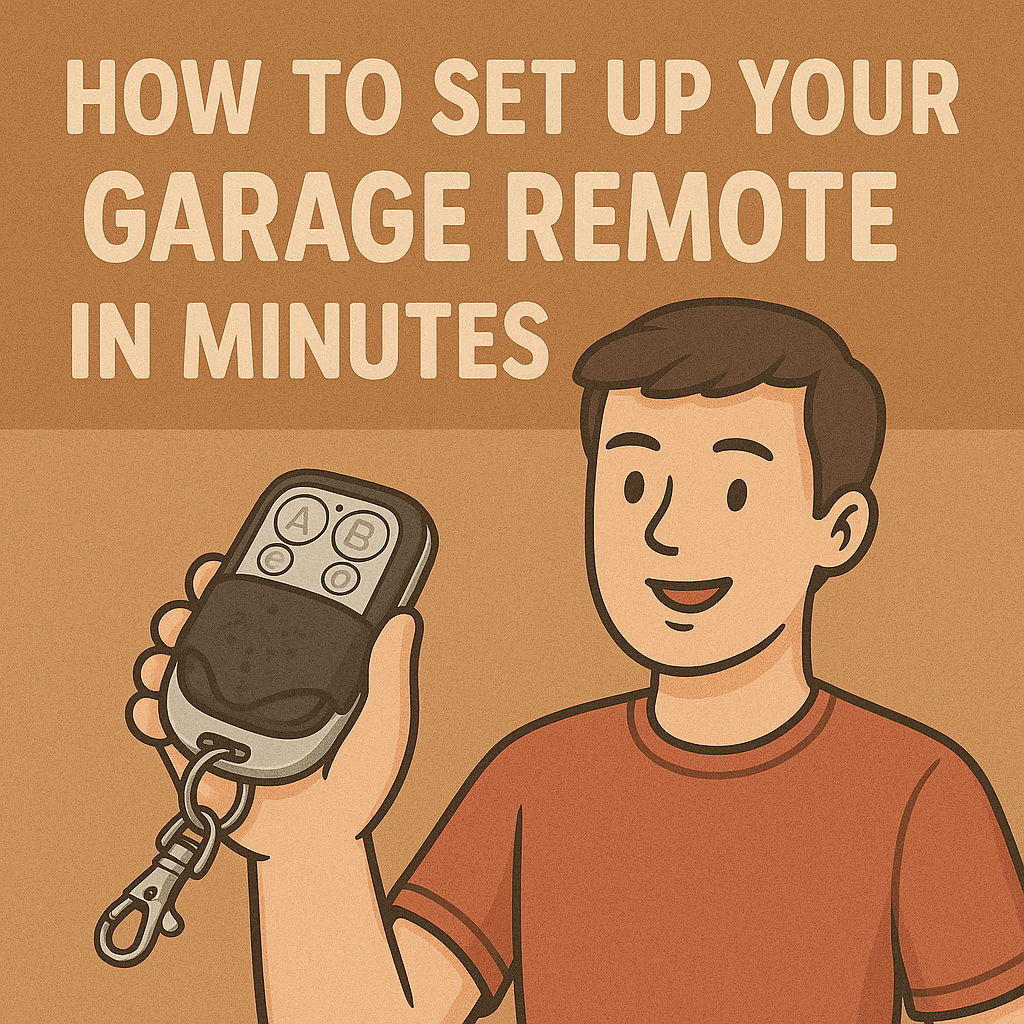 How to Set Up Your Garage Remote in Minutes — Battery Mate