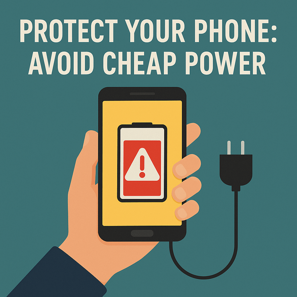 Protect Your Phone: Avoid Cheap Power — Battery Mate