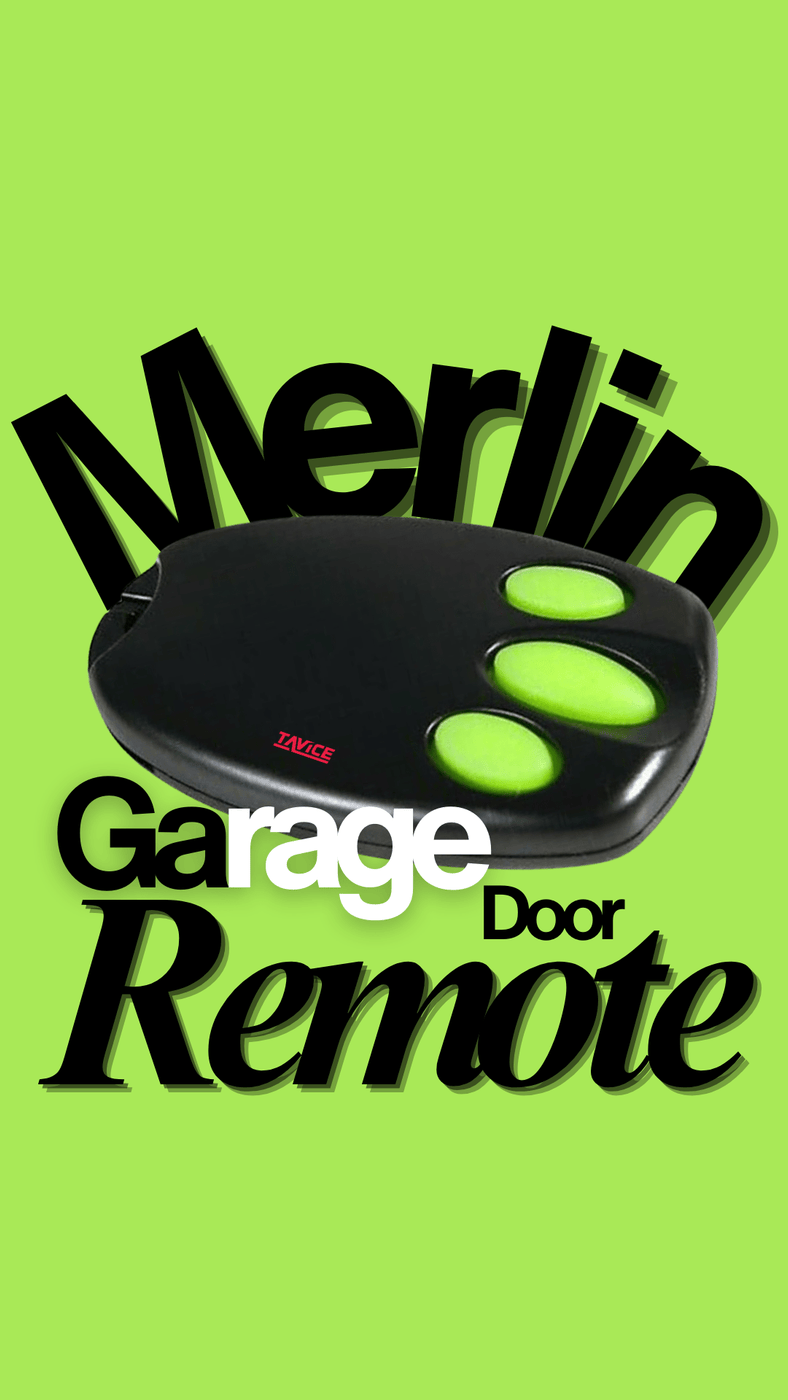 [2 Pack] Tavice Garage Remote Compatible with Merlin Door Remote Key ...