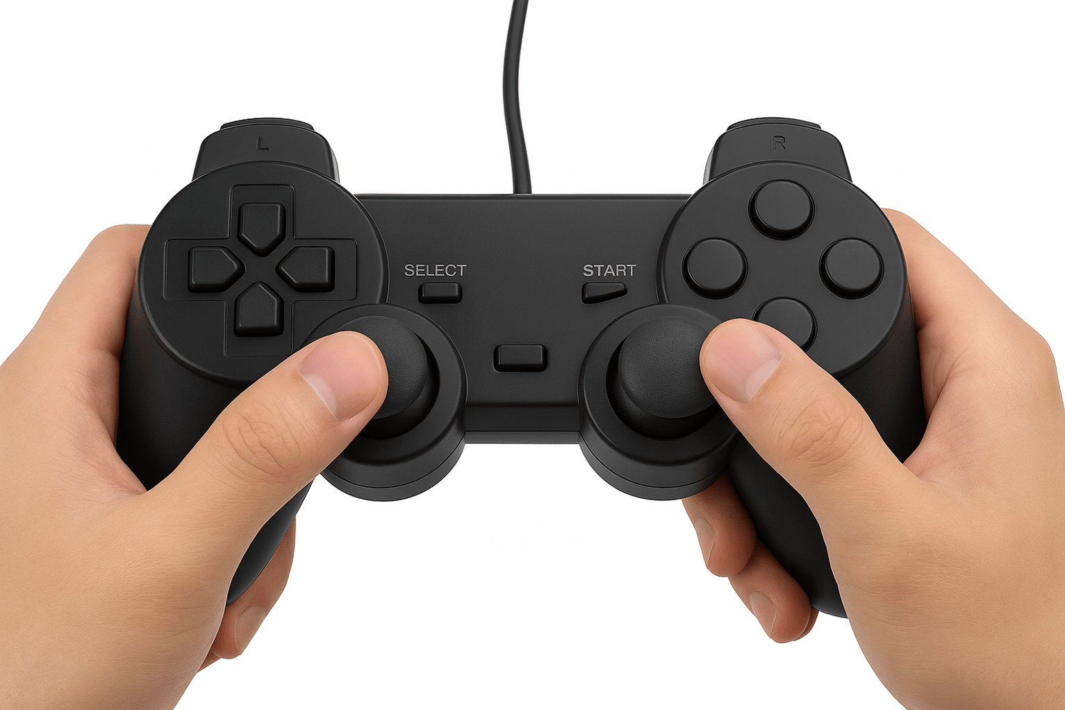 [2 Pack] Wired Controller Compatible with PS2 PlayStation 2 Console ...