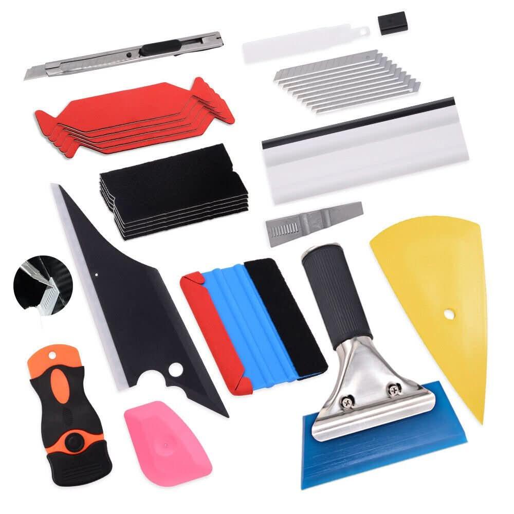10In1 Car Window Film Tinting & Wrapping Installation Tools Kit ...