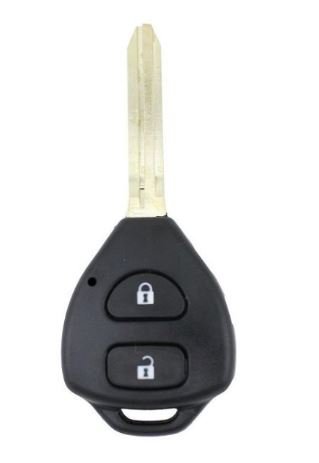 [2 Pack] Compatible With Toyota Prado RAV4 Corolla Remote Car Key Blan ...