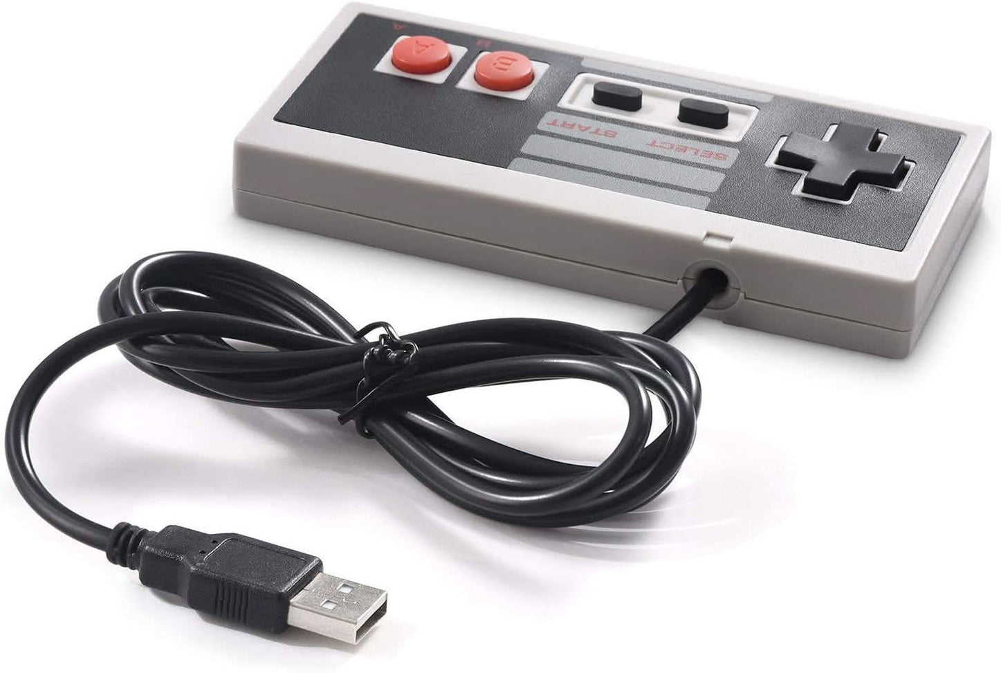 [2 Pack] USB Controller for NES Games / PC / Console / Retro Gamepad ...