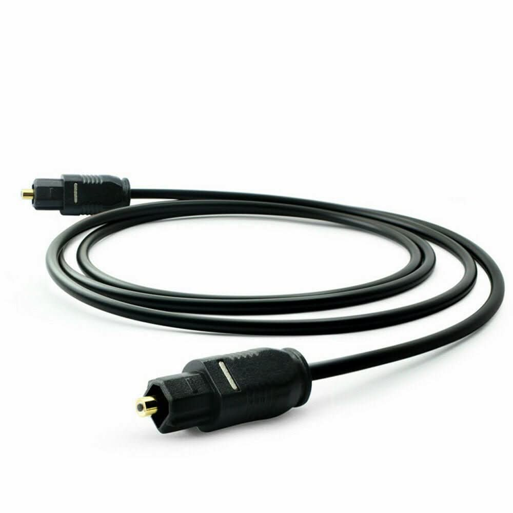 2M | Ultra-Premium Optical Fiber Digital Audio Cable Lead Cord To slink ...