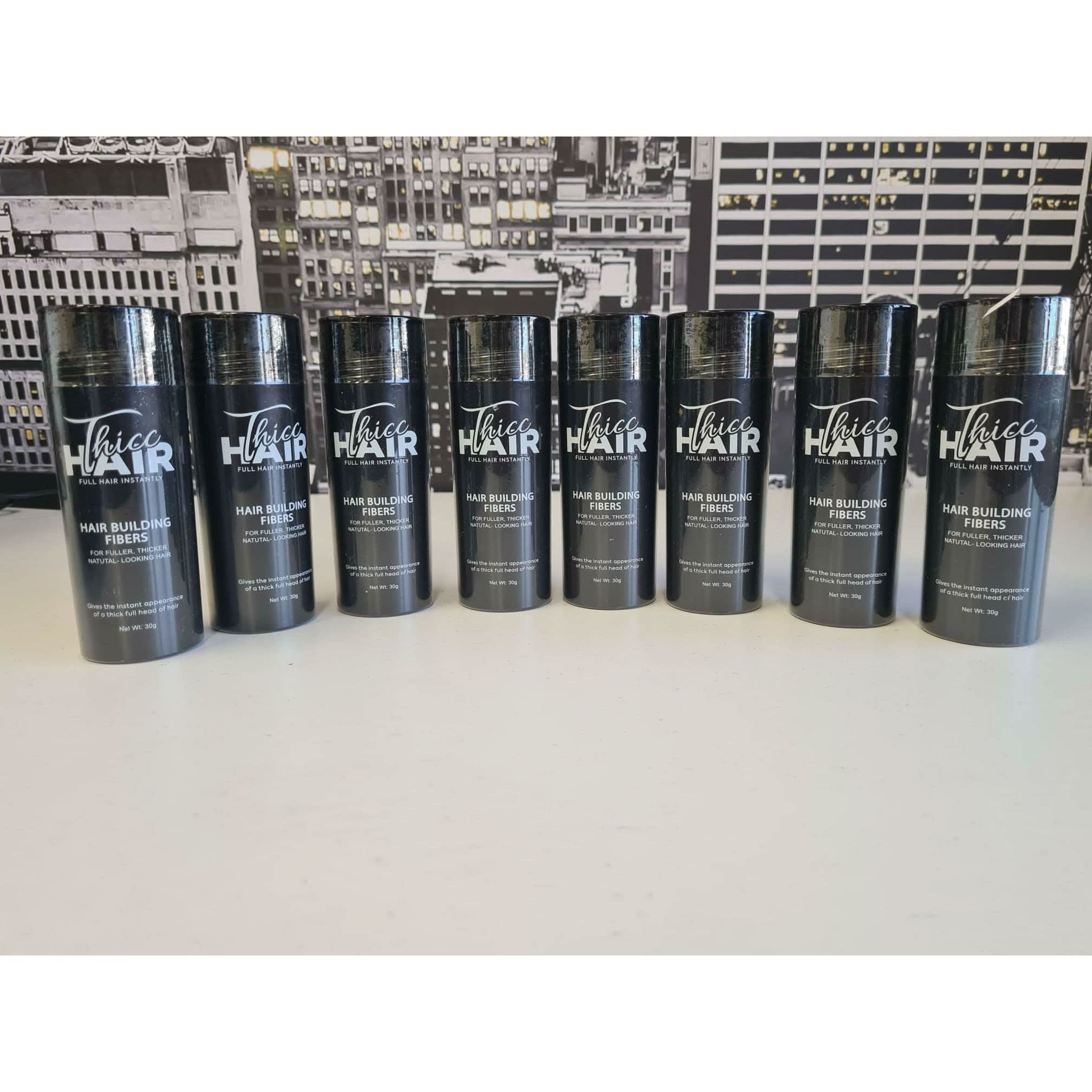 THICC Hair Building Fibers | Hair Loss Concealer 30g — Battery Mate