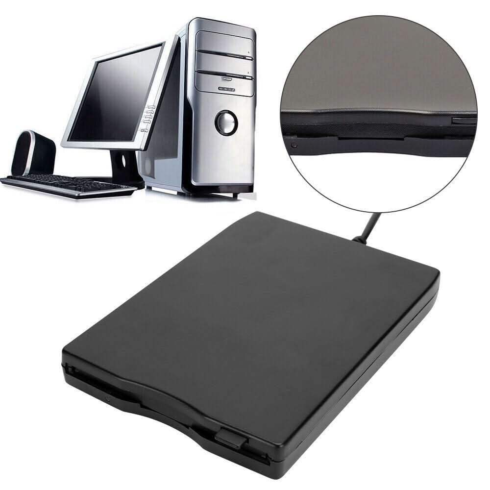 3.5 inch USB Mobile Floppy Disk Drive Portable 1.44MB External FDD Rea ...