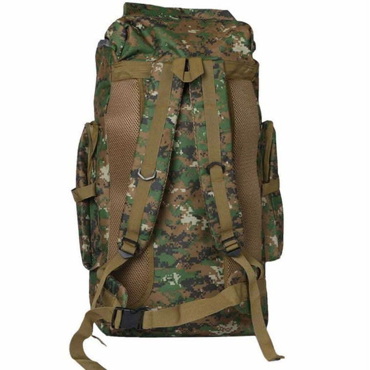 80L Military Tactical Backpack Rucksack Hiking Camping Outdoor Trekkin ...