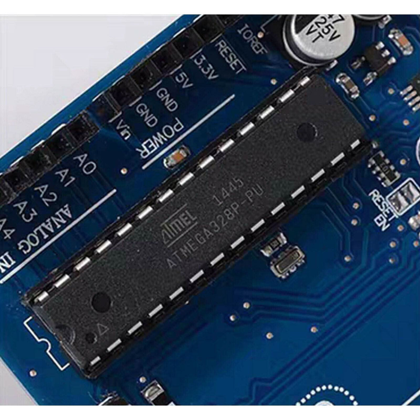 Arduino Compatible Generic Uno R3 Atmel ATmega328 Microcontroller Board With USB Cable - Battery ...