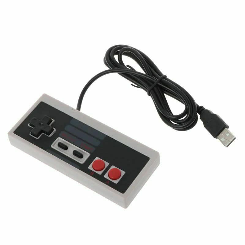 Classic NES Style Retro Game USB Controller Gamepad Joystick Joypad Fo ...