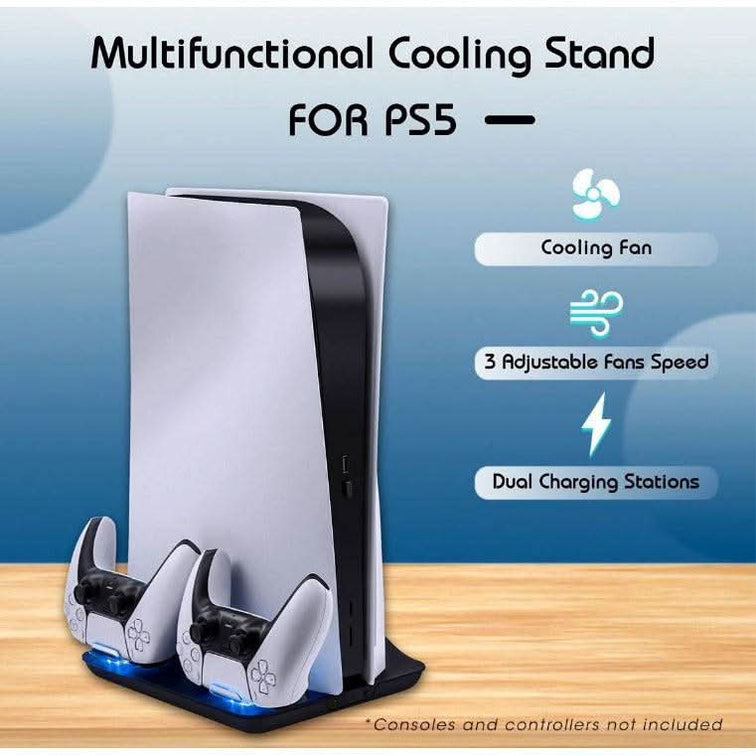 Dobe Multifunctional Cooling Stand with Charging for PS5 — Battery Mate