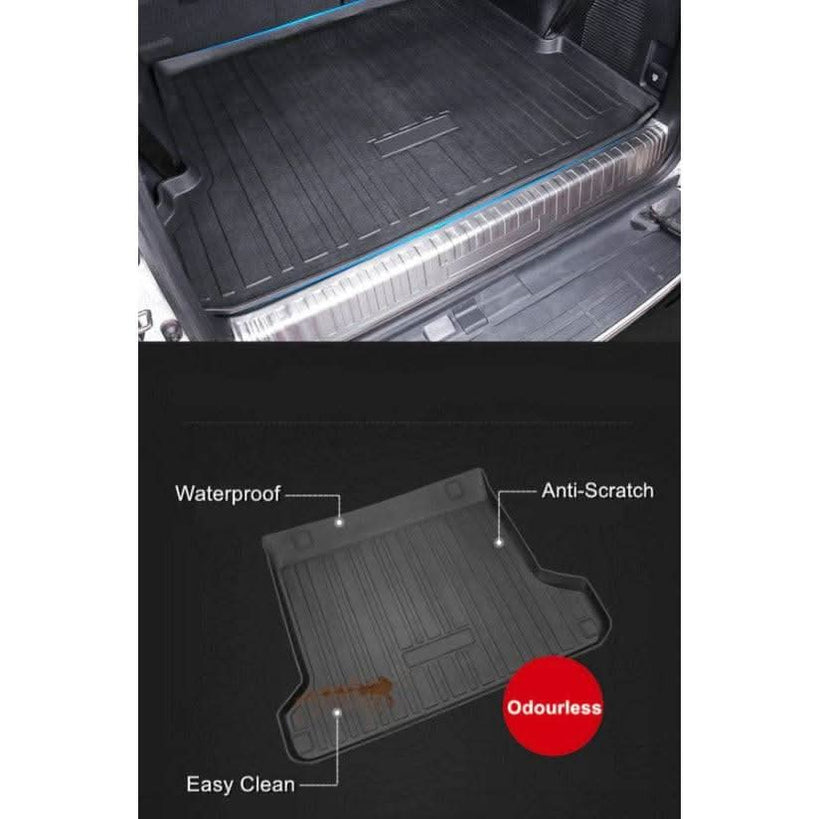 Heavy Duty Cargo Rubber Mat Boot Liner for Toyota Prado 150 Series 200 ...