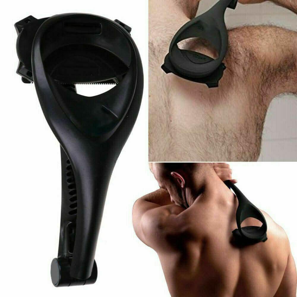 Mens Grooming Razor DIY Back Hair Remover Body Shaver Razor Tools Safe ...