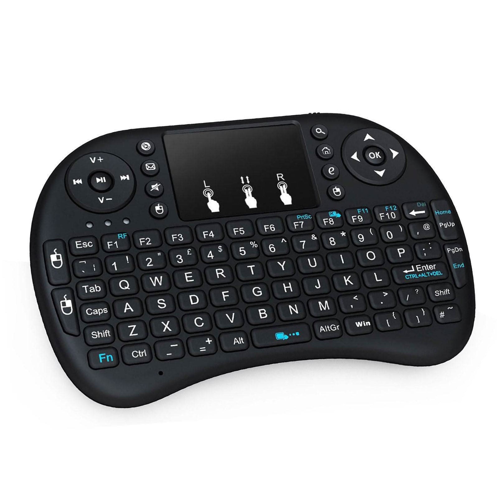 Mini Wireless Remote Keyboard Mouse for Samsung LG Smart TV Android KDI ...