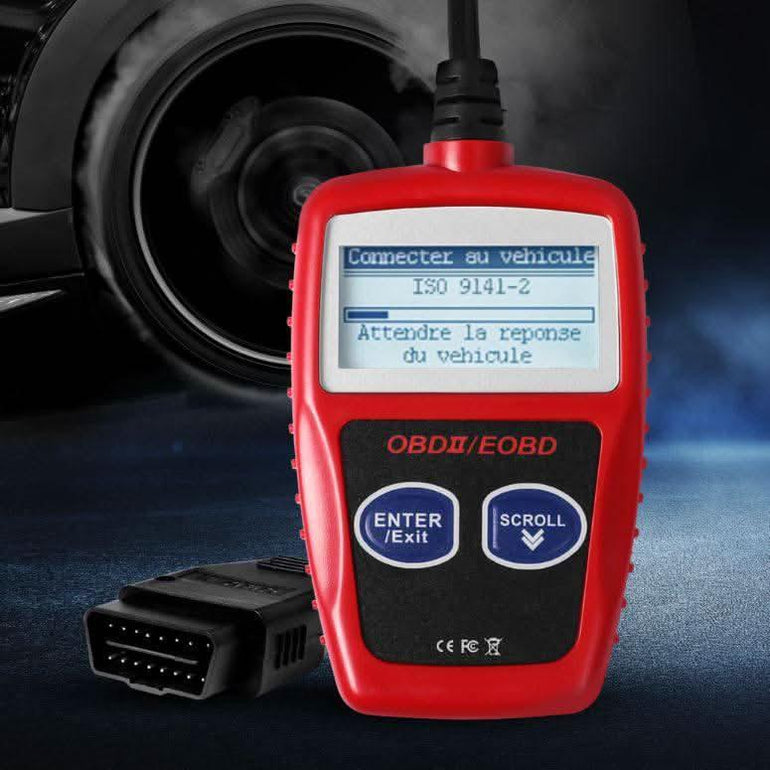 OBD2 Scanner Car Fault Code Reader Diagnostic Auto Vehicle Scan Reset ...