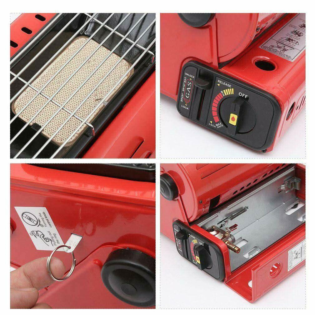 Portable Butane Gas Heater Camping Camp Tent Outdoor Hiking Camper ...