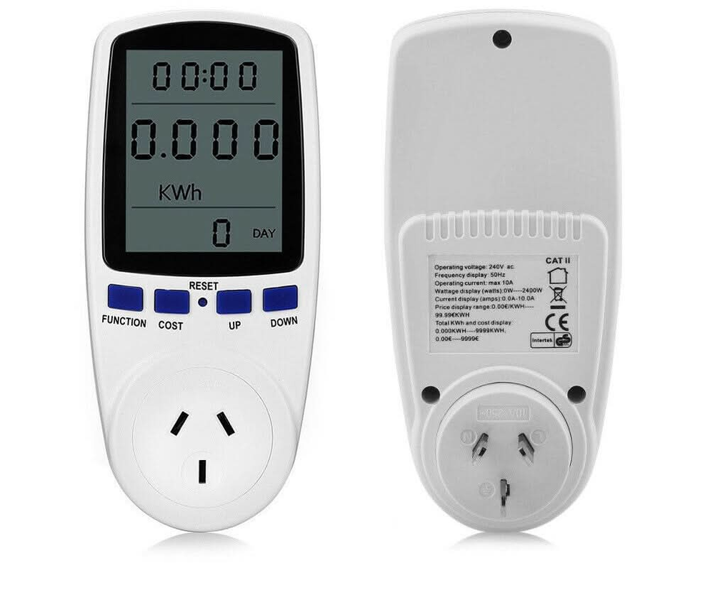 Power Energy Consumption Watt Meter Electricity Usage Monitor Equipmen ...
