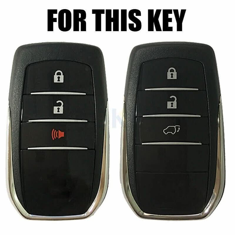 Remote Key Cover Fob Case Silicone For Toyota Hilux HIGHLANDER Camry ...