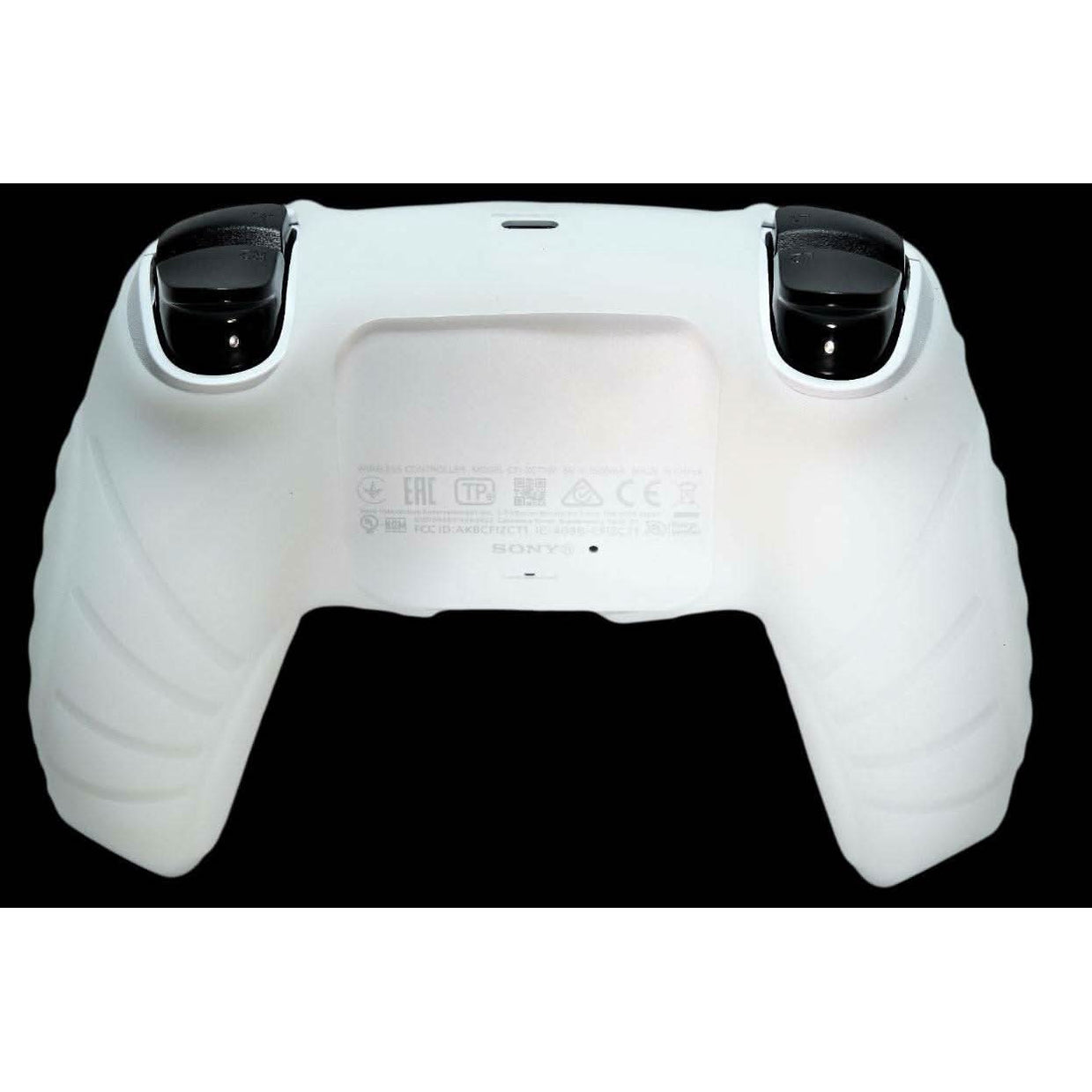 Silicone Cover Compatible For PS5 Controller Case Skin - Clear White ...