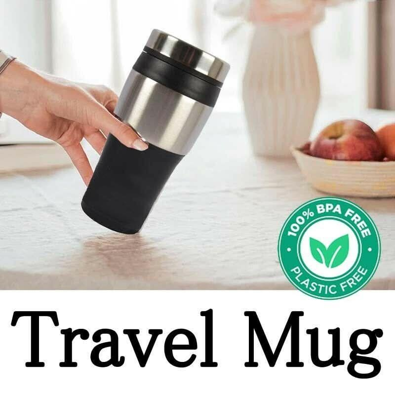 Thermos Water Travel Mug Vacuum Flask Hot Cold Drinks Insulated Coffee ...