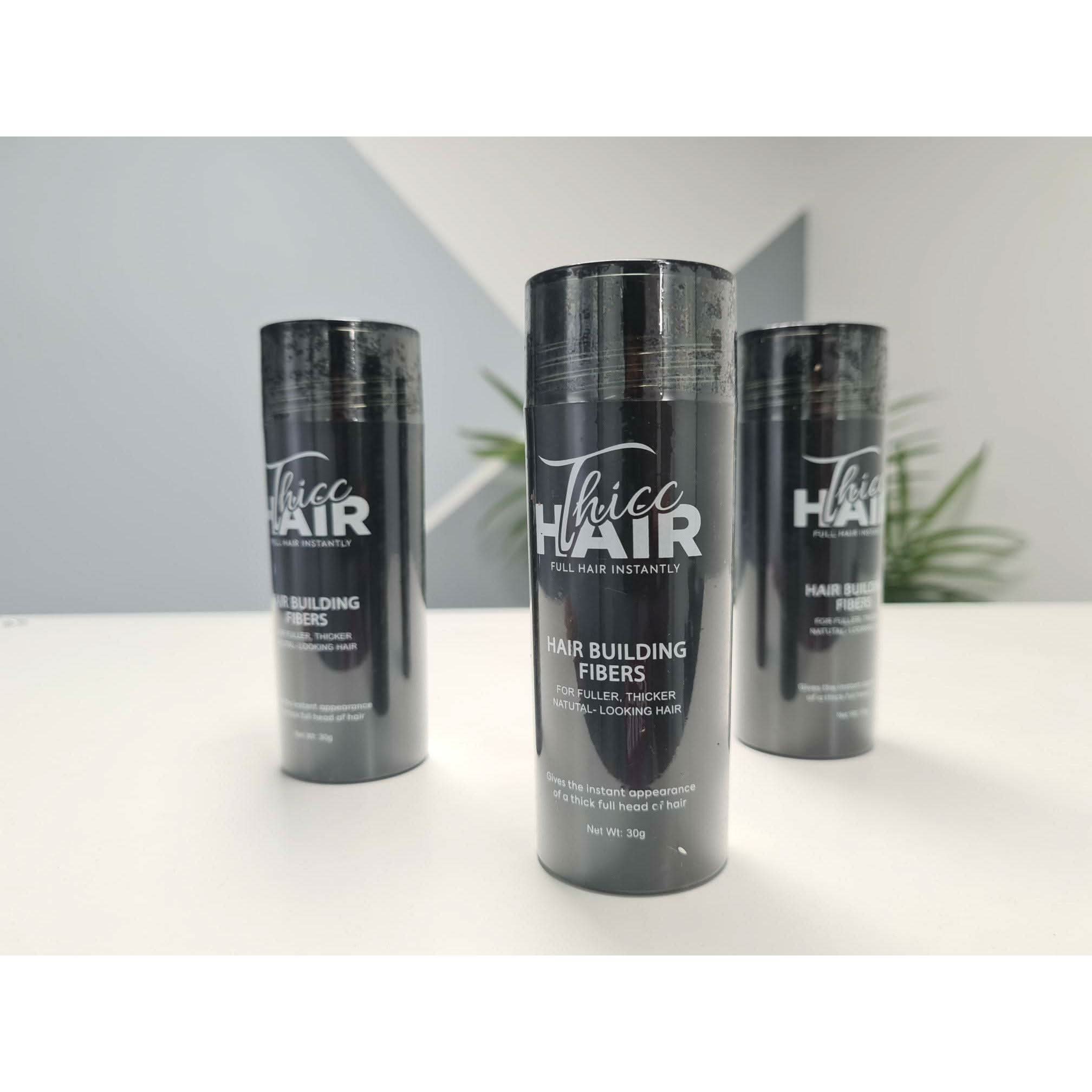 THICC Hair Building Fibers | Hair Loss Concealer 30g . — Battery Mate