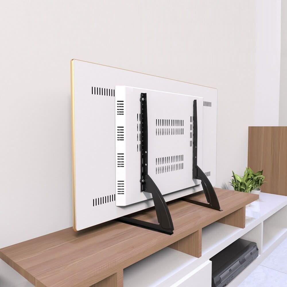 Universal Table Top TV Stand Legs Mount LED LCD Flat TV Screen 37-75 ...