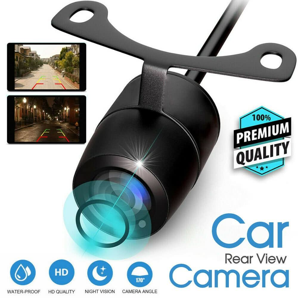 Waterproof 170° Reverse Car Rear View Backup Parking Camera IR Night V ...