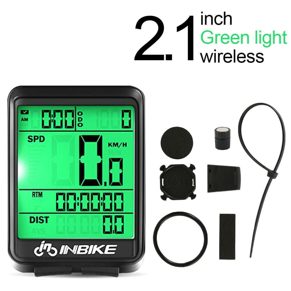 Waterproof Wireless Mountain Bike Computer Bicycle Speedometer Cycle O ...
